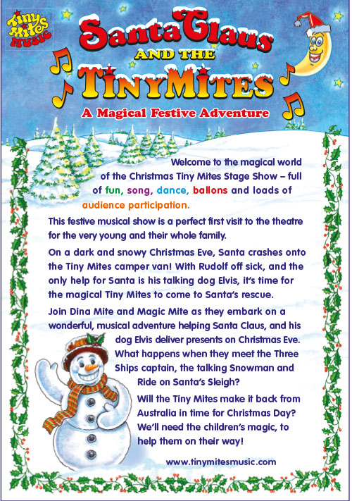 Theatre Shows - Tiny Mites